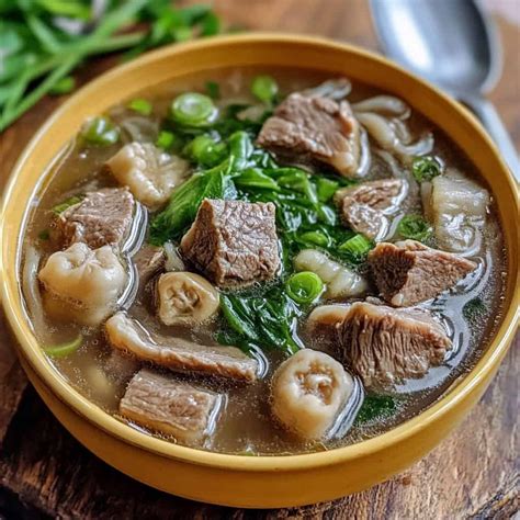 Sinanglaw Authentic Filipino Beef And Offal Soup