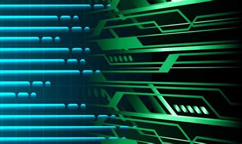 Techno Border Vector Art Icons And Graphics For Free Download