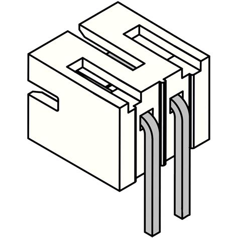 Ph Angled Pcb Socket 2 Pin Komodo Electronics