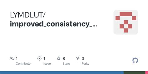Github Lymdlutimprovedconsistencymodelscifar10pytorch