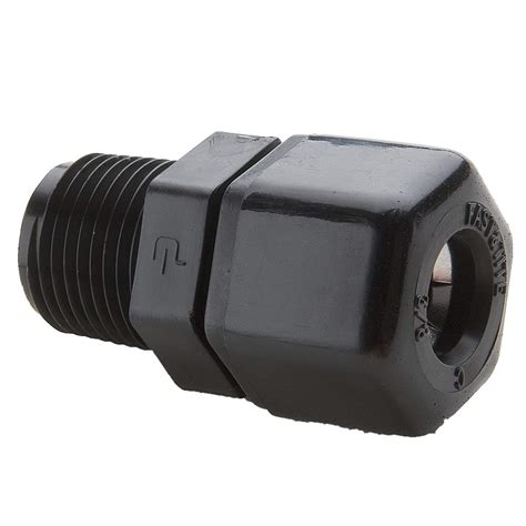 Pack Of 10 Parker Hannifin P8mc4 Pk10 Fast And Tite Male Connector