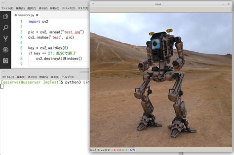 Python OpenCVをインストールして画像を表示する 非IT企業に勤める中年サラリーマンのIT日記