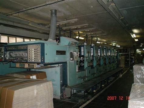 6 Colour Offset Printing Machine Planeta Varimat V 64 2 Bohemia Grafia