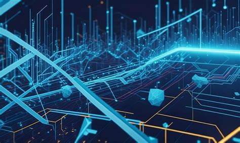 Premium Ai Image Technology Digital Data Abstract Background Data Analysis And Access To