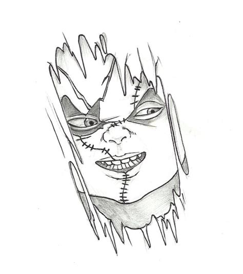 Chucky Tattoo Design By Cerberuslives On Deviantart
