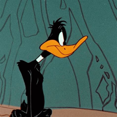 Daffy Duck Face Shot