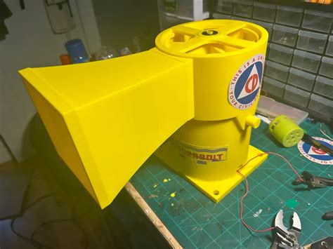 Mini Thunderbolt Siren Free 3d Print Model Makerworld
