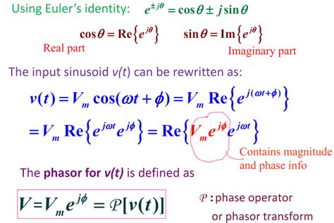 Ee 233 Circuit Theory Day 3 Phase Vectors Aka Phasors