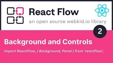 React Flow Library Background And Background Type Controls Tutorial