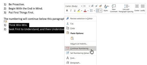 How To Format And Manage Lists In Microsoft Word