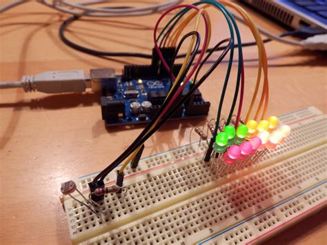 Witblauw Spelen Met Arduino