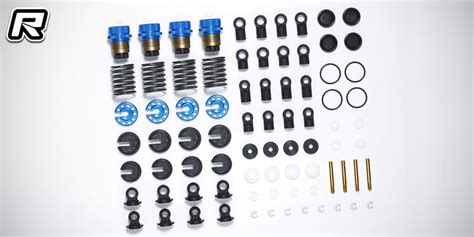 Red RC Tamiya TRF SSBB Plus Shock Absorber Kit