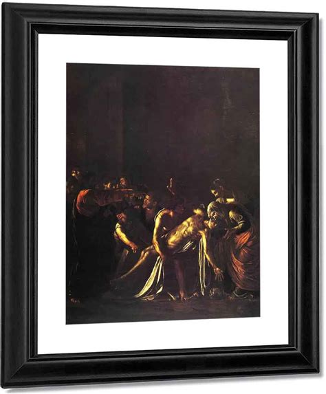 The Raising Of Lazarus By Caravaggio Art Reproduction From Cutler Miles