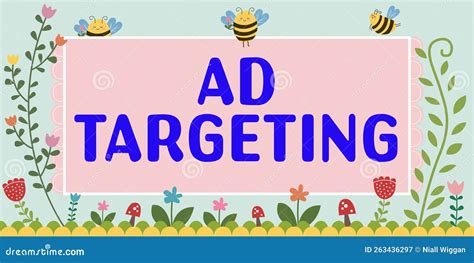 Text Showing Inspiration Ad Targeting Business Approach Target The