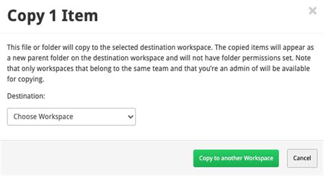 How To Copy Files And Folders Between Different Workspaces Caplinked