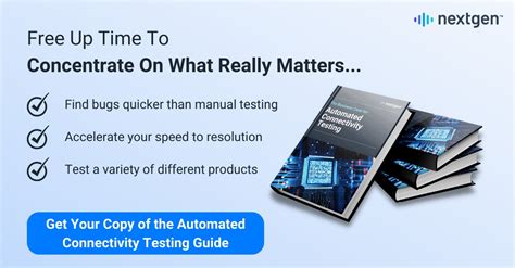Nextgen Technology Limited On Linkedin 🚨 Free Guide To Automated Connectivity Testing 🚨