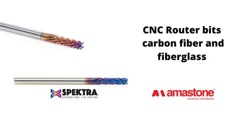 CNC Router Bits Carbon Fiber And Fiberglass Spektra Extreme Tool Amastone