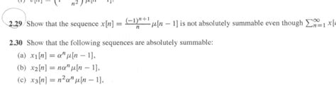 Solved 229 ﻿show That The Sequence X N 1n1nμ N 1 ﻿is