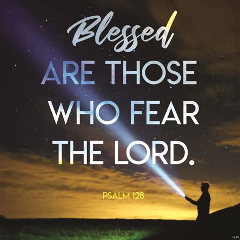 Blessed Are Those Who Fear God