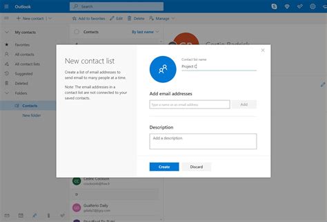 How To Create A Mailing List In Outlook