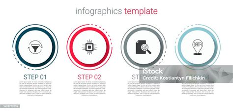 Set Sales Funnel With Chart Processor Cpu Document Graph And Data