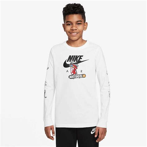 ДЕТСКА БЛУЗА Nike Nsw Ls Tee Boxy White Цени от Lotus Sport