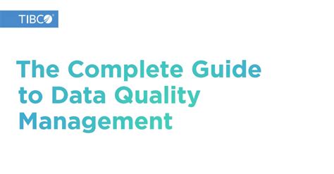 Maximilian Z Lorich On Linkedin The Complete Guide To Data Quality Management