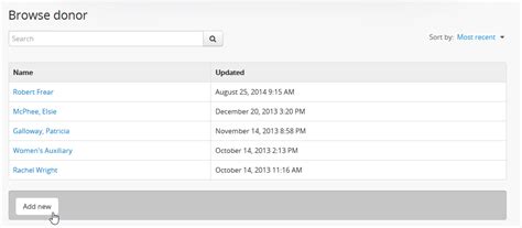 donor records documentation version 2 6 atom open source