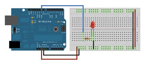 practica arduino led