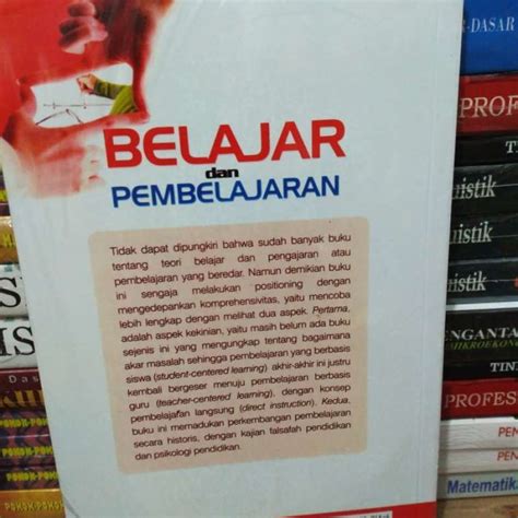 Jual Belajar Dan Pembelajaran Teori Dan Konsep Dasar Di Seller Toko