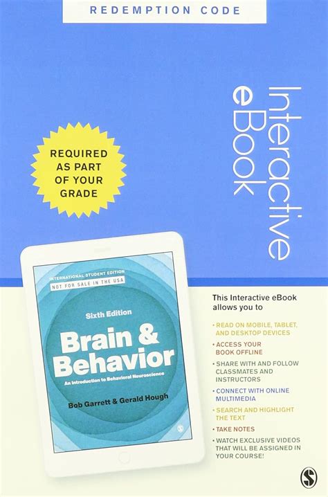 Buy Brain And Behavior An Introduction To Behavioral Neuroscience Book Online At Low Prices In