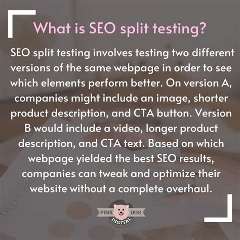 Seo Split Testing