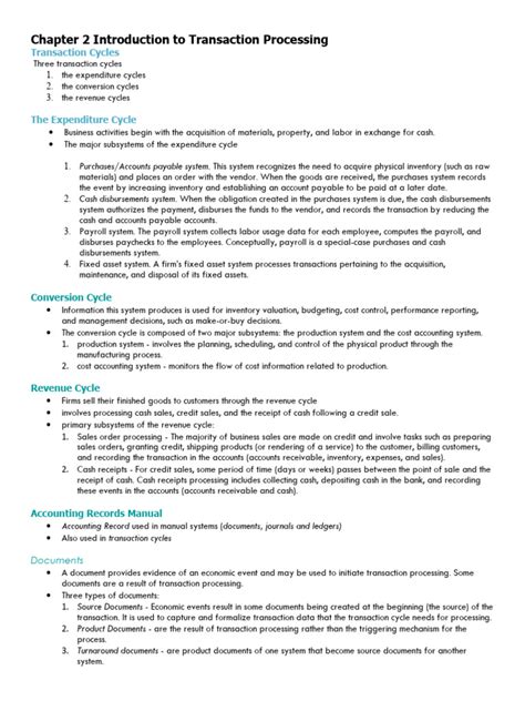 Chapter 2 Intro To Transaction Processing Pdf