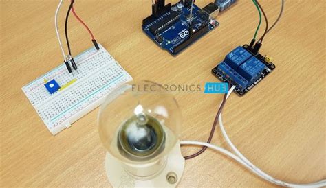 How To Use V Relay On Arduino Electronics Projects Arduino Arduino