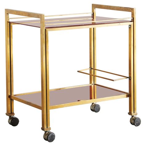 Solid Brass Bar Cart At Martha Ehrlich Blog