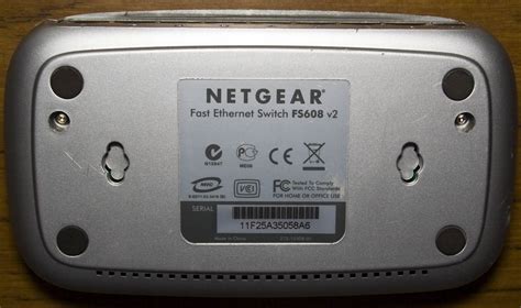 Inside The Netgear Fast Ethernet Switch FS608 V2 Dated 2005 InsideGadgets