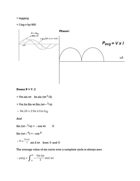 Module 2 Ac Circuits Representation Of Sinusoidal Waveforms Peak Rms And Average Value Docx
