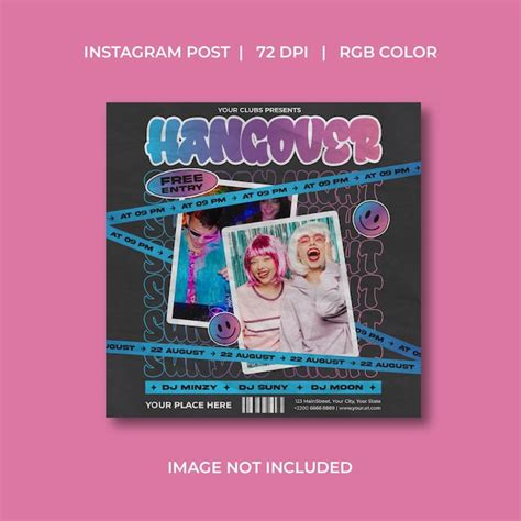 Premium Vector Night Party Socials Media Premium Vector Night Party Socials Media