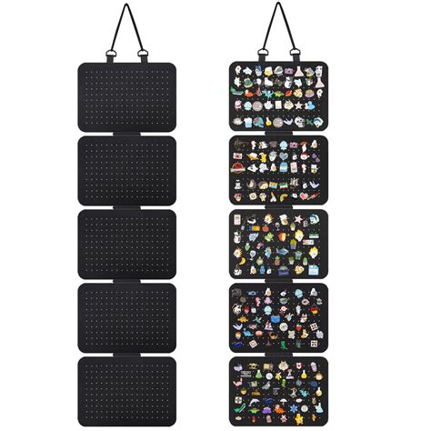 Hanging Enamel Lapel Pin Display Panels Organizer
