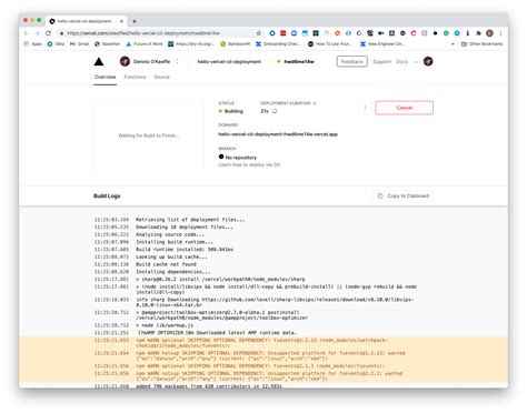 Deploying Nextjs 10 With Vercel Cli And The Vercel Github Integration