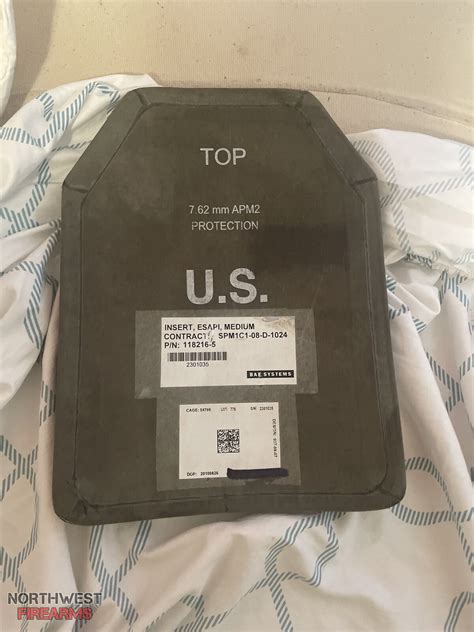 Esapi Plates Size Medium Northwest Firearms