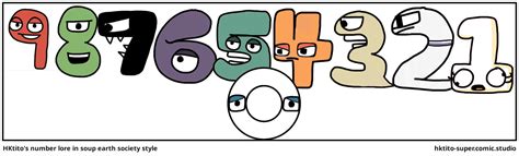 Hktitos Number Lore In Soup Earth Society Style Comic Studio
