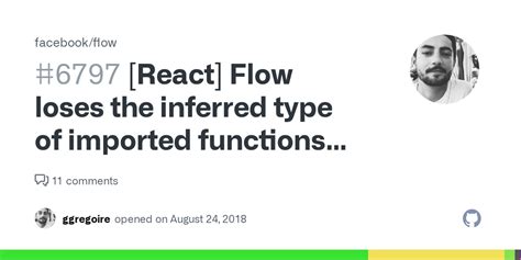 React Flow Loses The Inferred Type Of Imported Functions When Using Typeof Inside Component