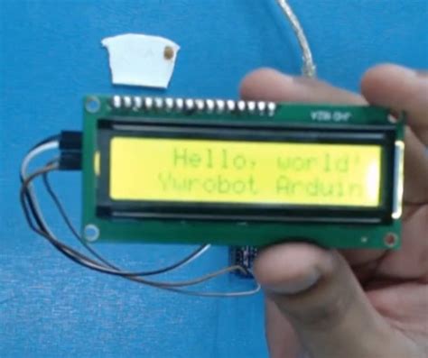 Print Hello World On 162 Lcd Display Using Arduino Learningbix