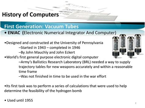 ppt part 1 introduction to computer architecture chapter 2 computer evolution and
