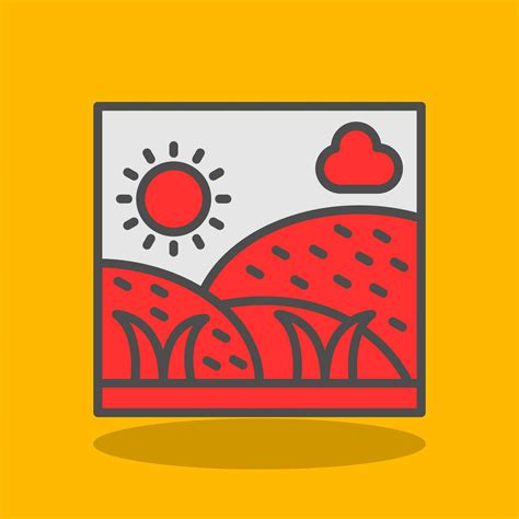 Grassland Vector Icon Design 25607064 Vector Art At Vecteezy