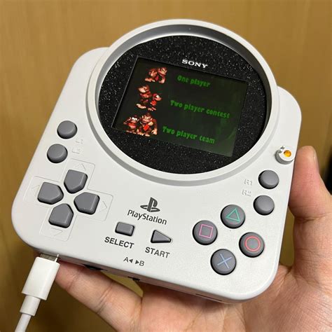 Rare 2001 Ps1 Controller Modded Into A Quirky Playstation Handheld Emulator Yanko Design Rare 2001 Ps1 Controller Modded Into A Quirky Playstation Handheld Emulator Yanko Design