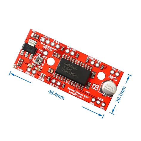 A3967 Easydriver Stepper Motor Driver V44 For Arduino Development Board 3d Printer A3967 Module
