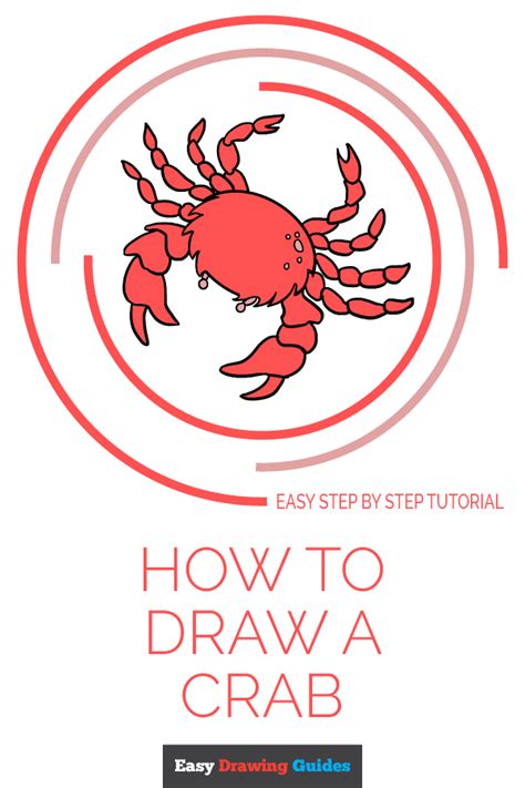 How To Draw A Crab Really Easy Drawing Tutorial