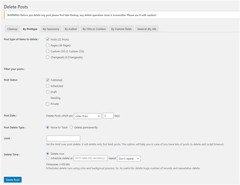 Wp Bulk Delete Xylus Themes